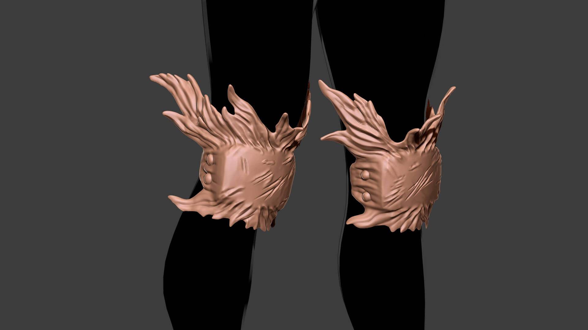 Dark Deku Legs Armor Suit - My Hero Academia Cosplay 3D Model by ...