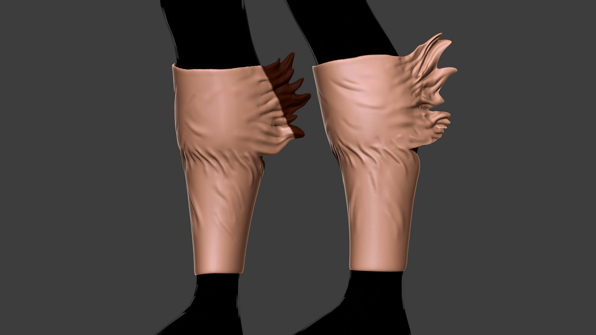 Dark Deku Legs Armor Suit - My Hero Academia Cosplay 3D Model by ...