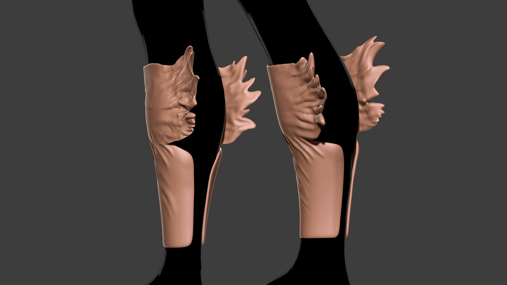 Dark Deku Legs Armor Suit - My Hero Academia Cosplay 3D Model by ...