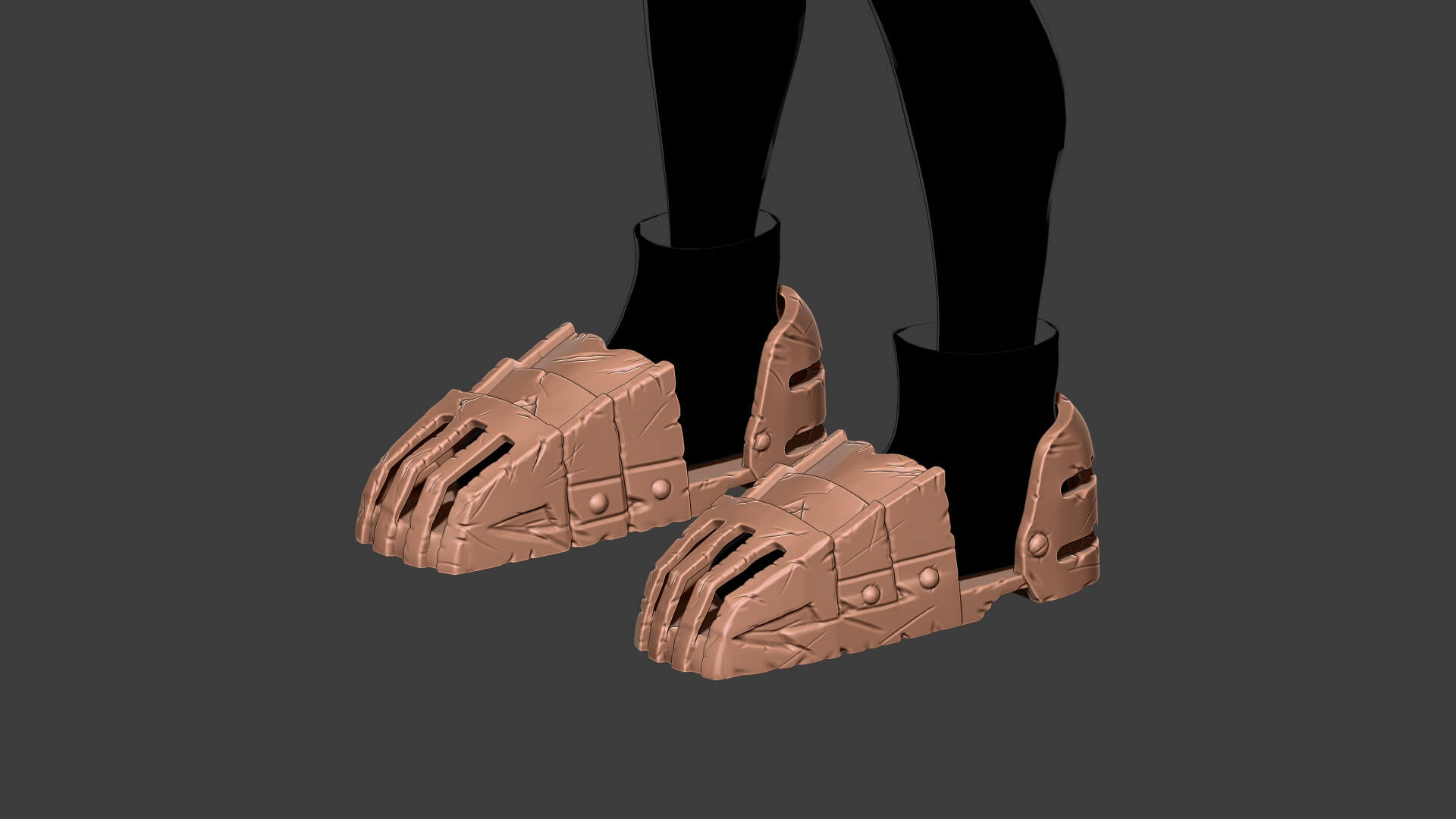 Dark Deku Legs Armor Suit - My Hero Academia Cosplay 3D Model by ...