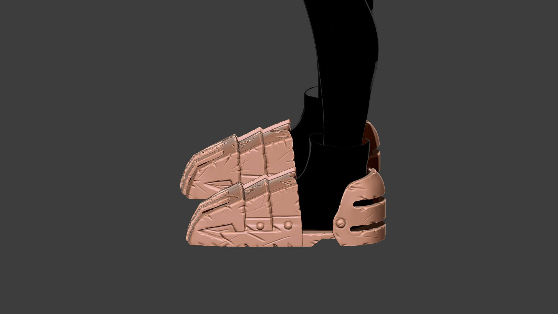 Dark Deku Legs Armor Suit - My Hero Academia Cosplay 3D Model by ...