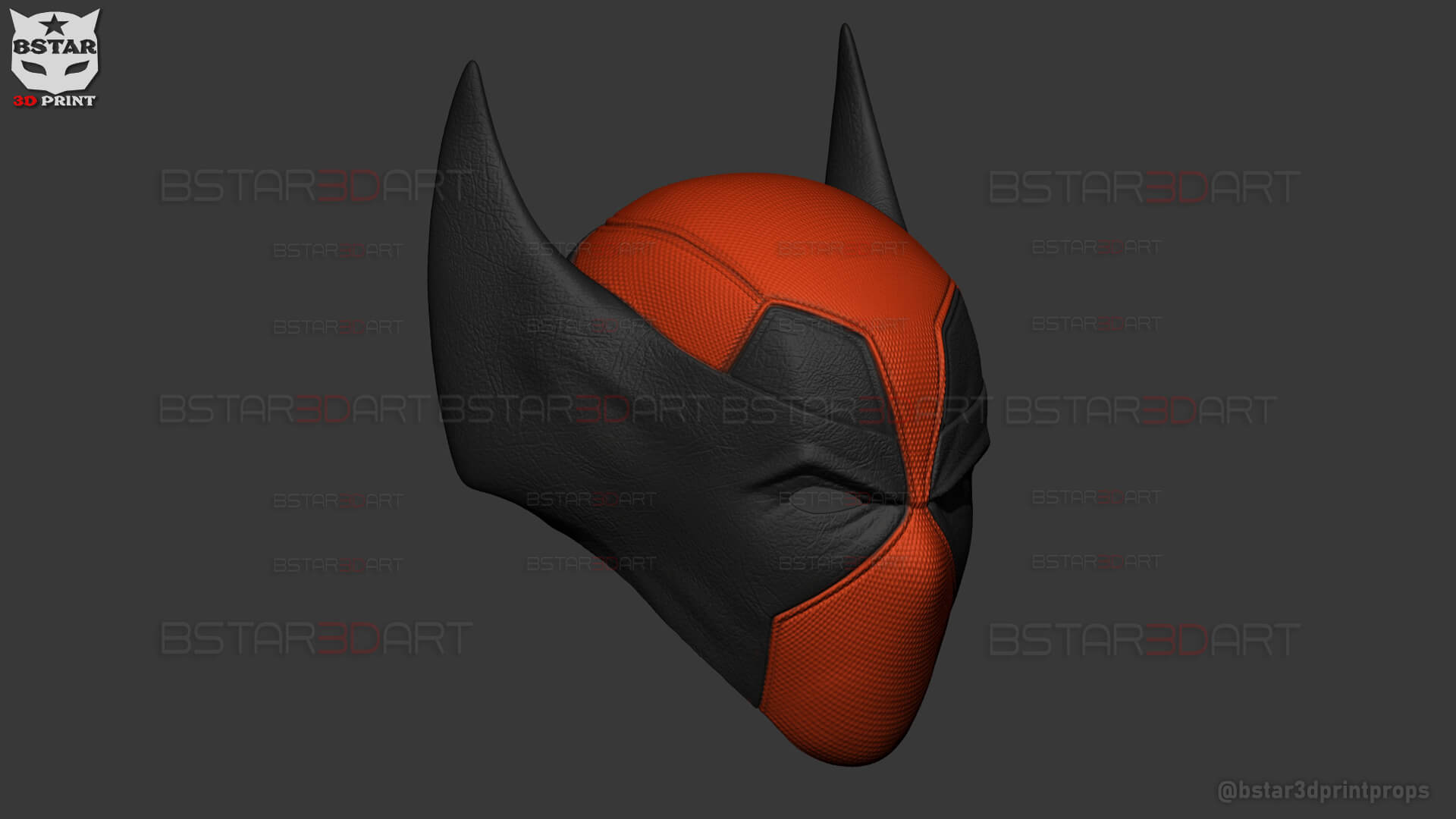 Deadpool X Wolverine Mask - Marvel Comic Cosplay 3D Print Model by ...