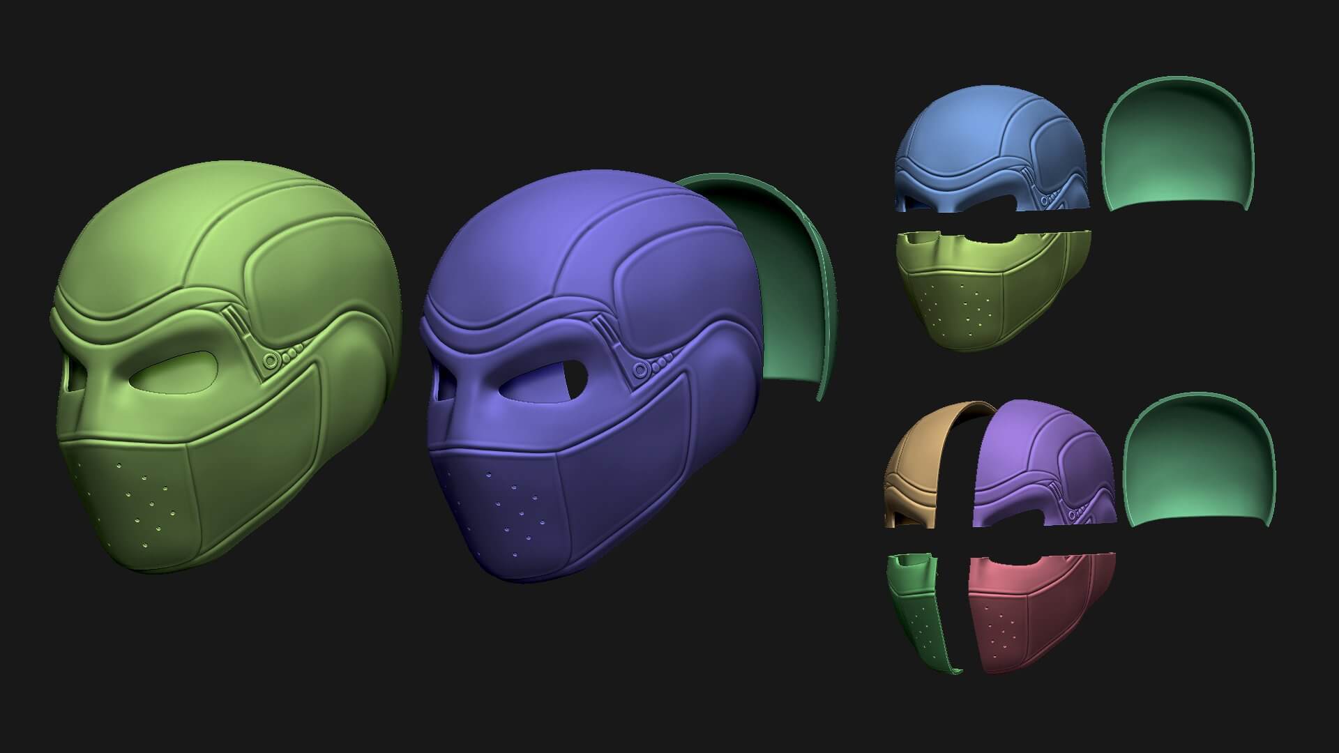 DeadShot - The Suicide Squad 3D Model by blackstar90