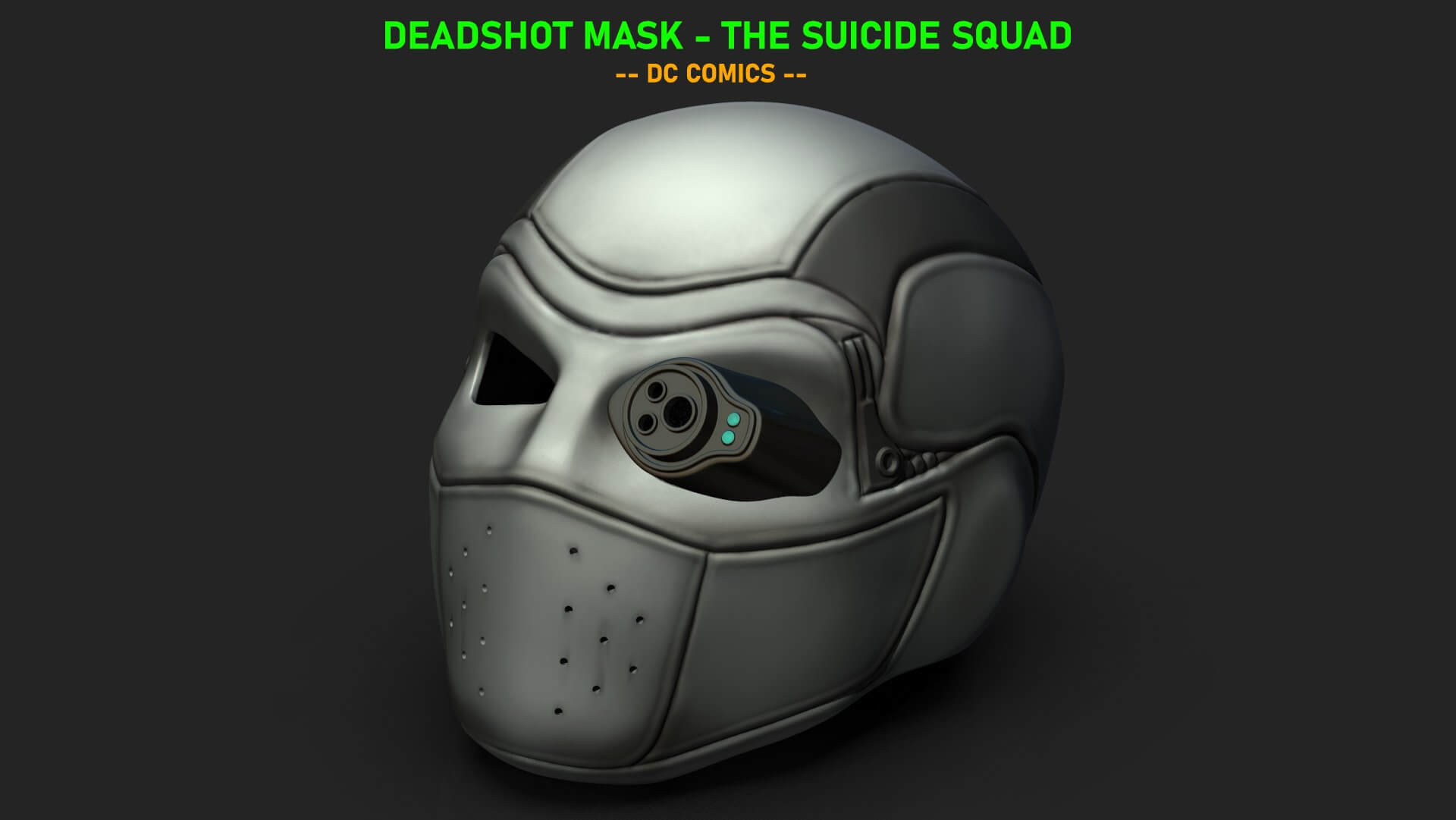 DeadShot - The Suicide Squad 3D Print Model by blackstar90