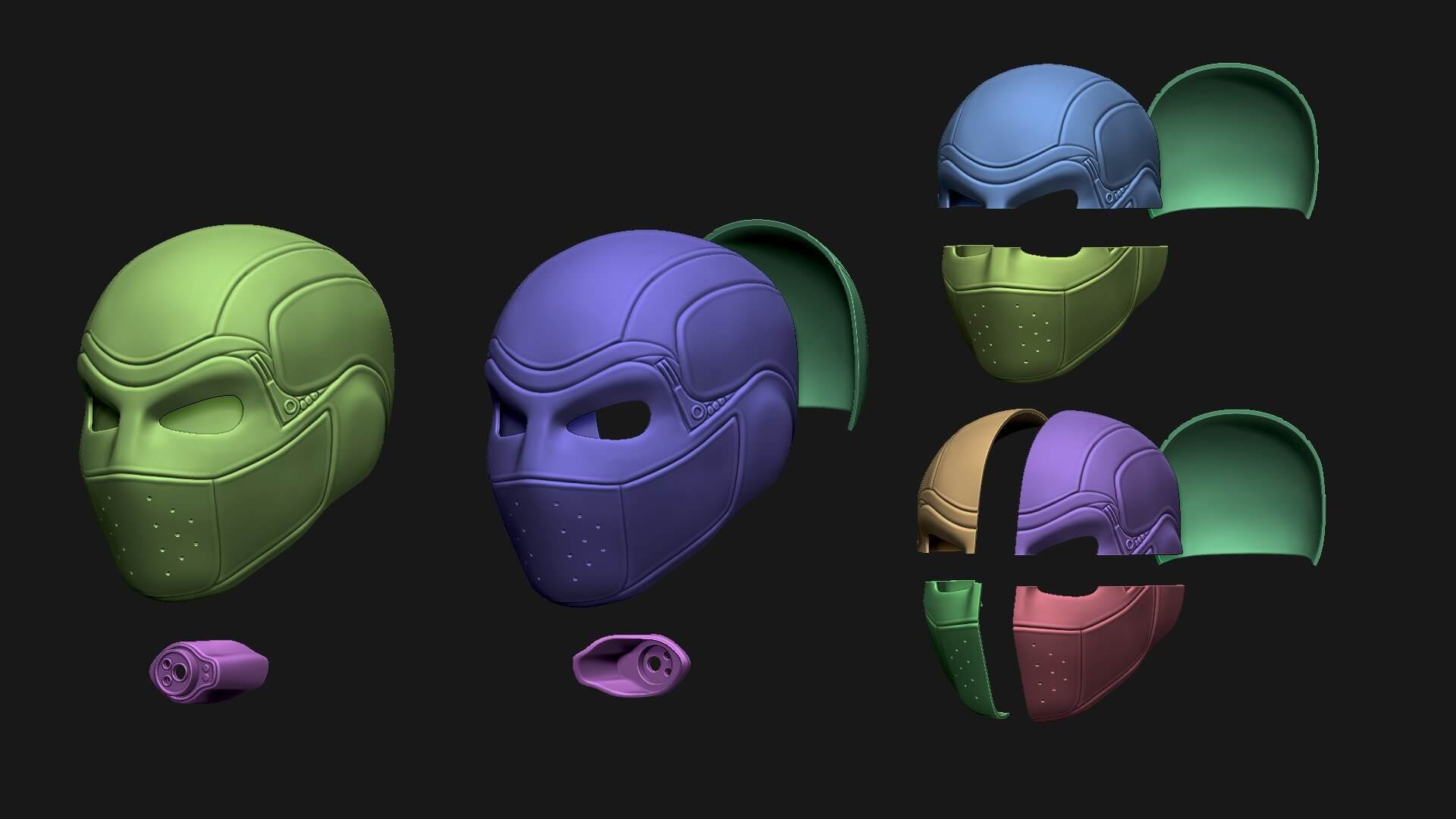 DeadShot - The Suicide Squad 3D Model by blackstar90