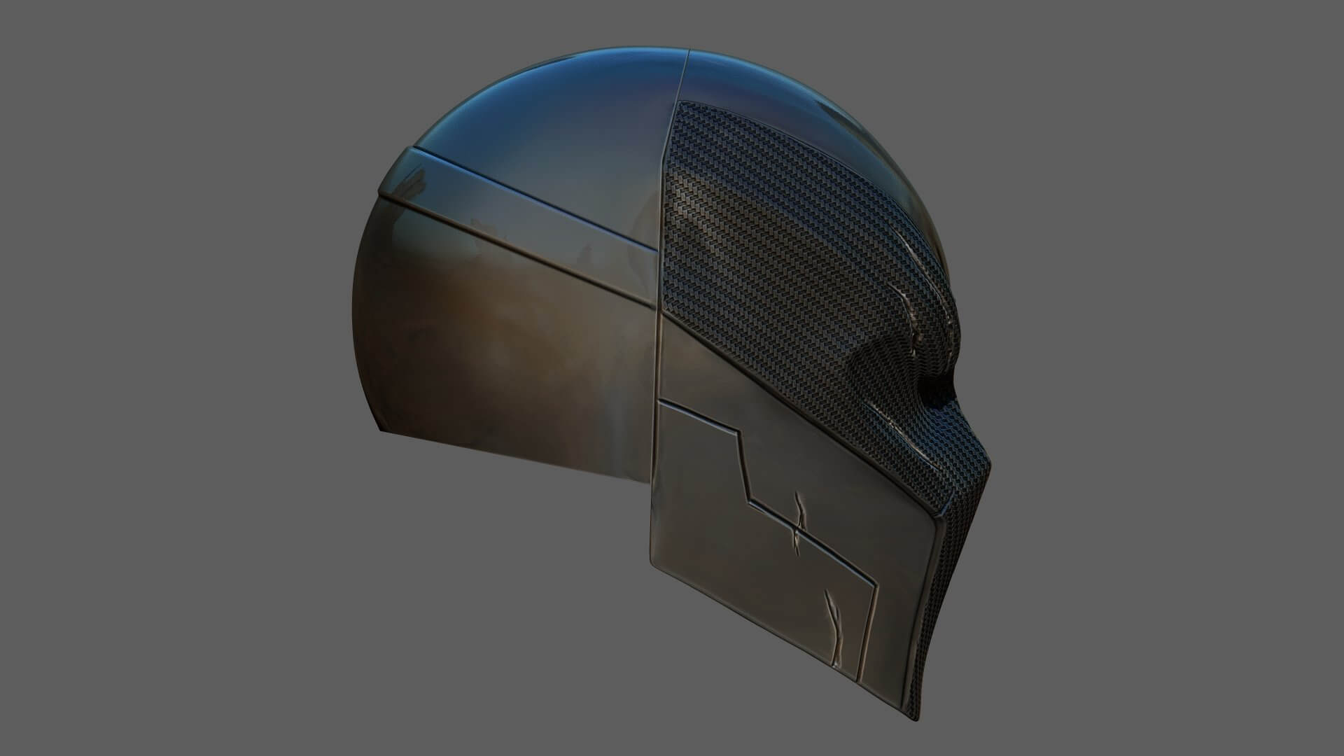 DeathStroke Mask - DC Comics 3D Model by blackstar90