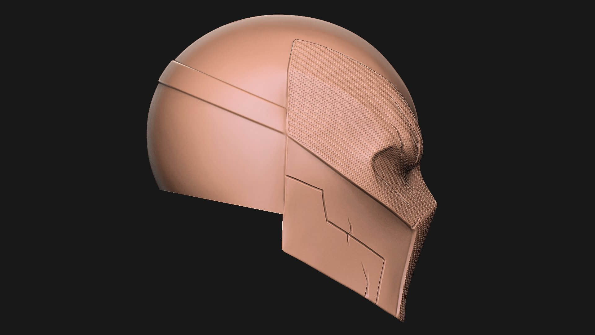 DeathStroke Mask - DC Comics 3D Model by blackstar90
