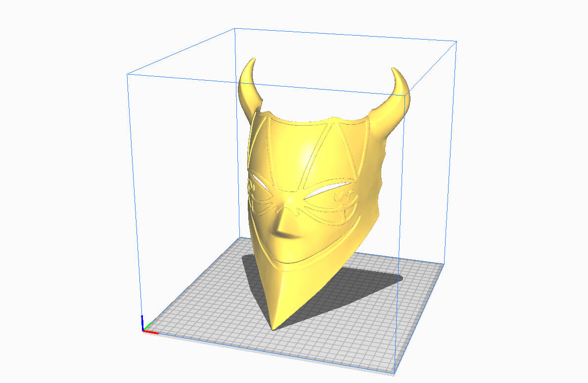 Demiurge Mask Stl - Overlord Cosplay 3D Print Model by blackstar90
