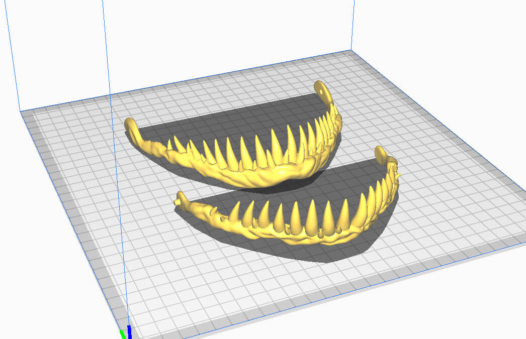 Monster Teeth - Jaw Moveable - Halloween Cosplay 3D Model by blackstar90