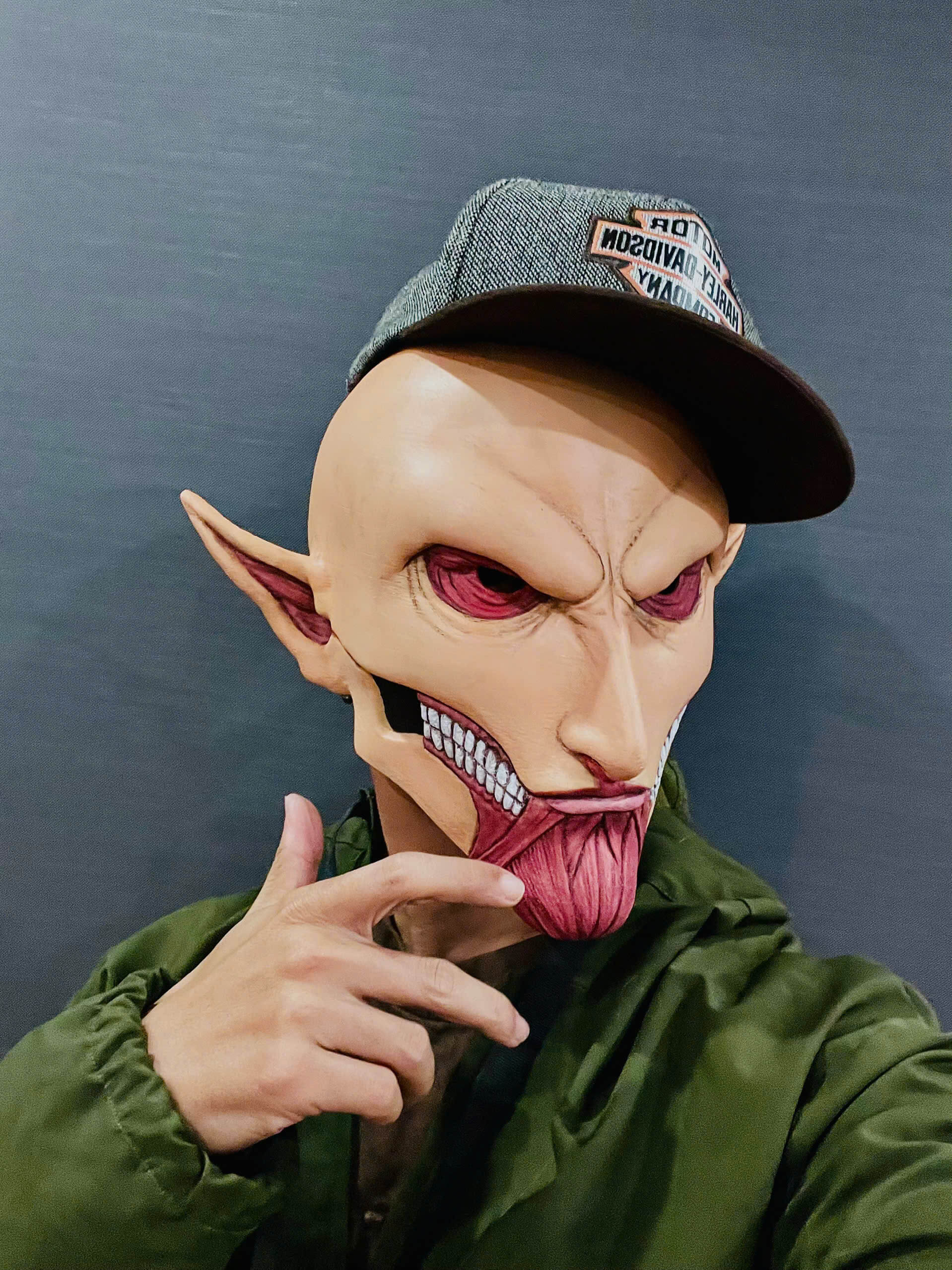 Eren Final Form Head Decoration Wearable - Attack on Titan 3D Model by ...