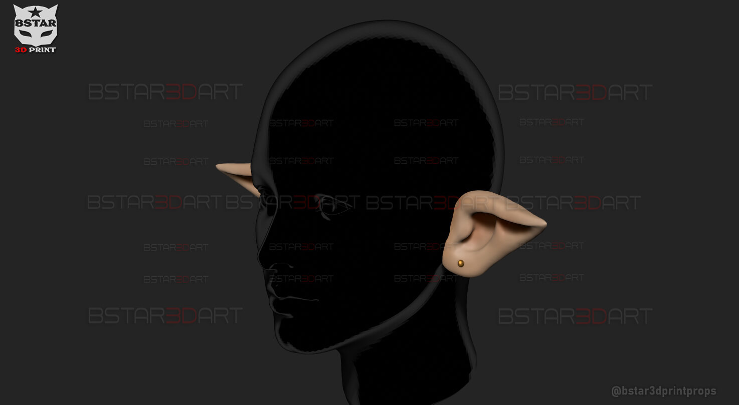 Esil's Ear - Elf's Ear - Solo Leveling Anime -Netflix Series 3D Model ...