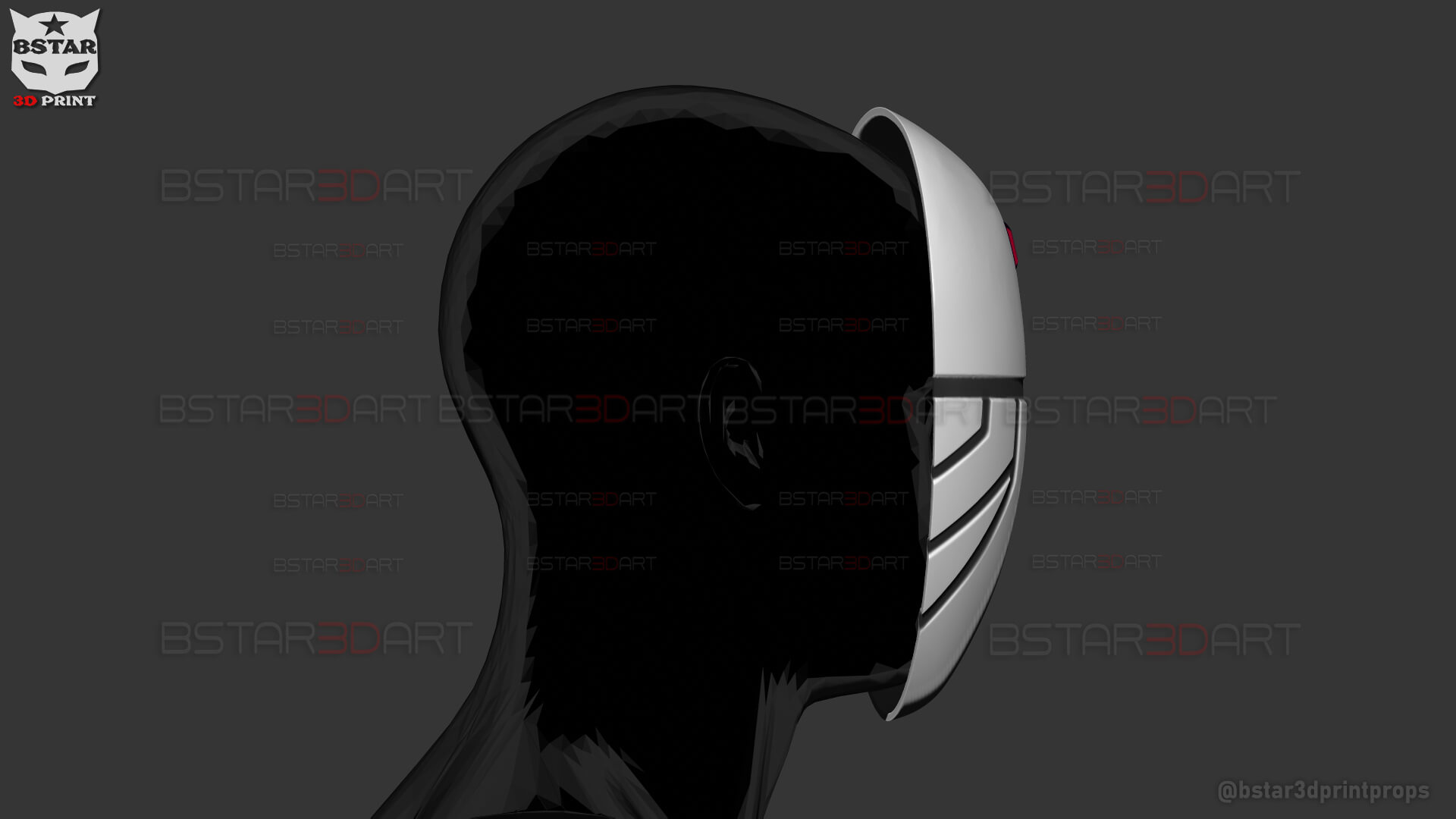 Evileye Mask - Overlord Cosplay 3D Print Model by blackstar90