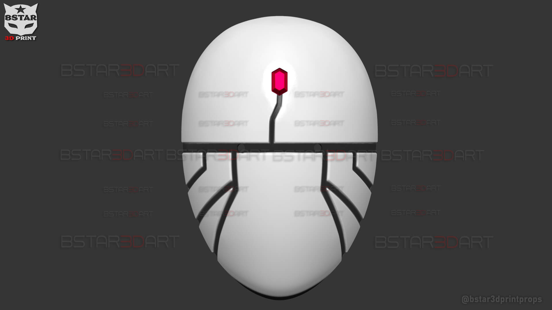 Evileye Mask - Overlord Cosplay 3D Print Model by blackstar90