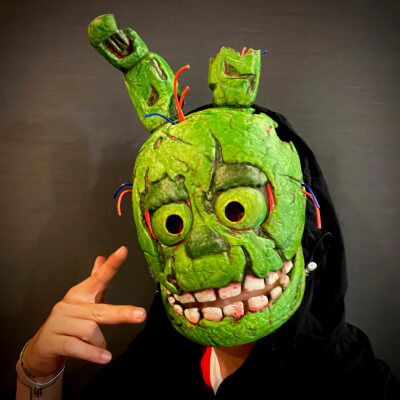 Five Nights at Freddy's Spring Trap Mask for Halloween - 3D Model by ...