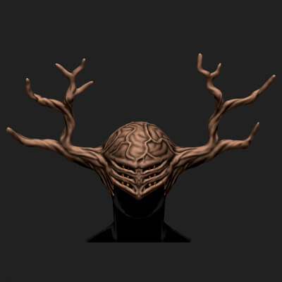 Future Devil Mask - Chainsaw Man Cosplay 3D Model by blackstar90