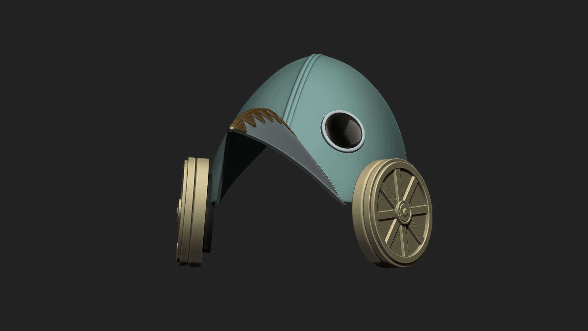 Galgali Mask - ChainsawMan Cosplay 3D Model by blackstar90