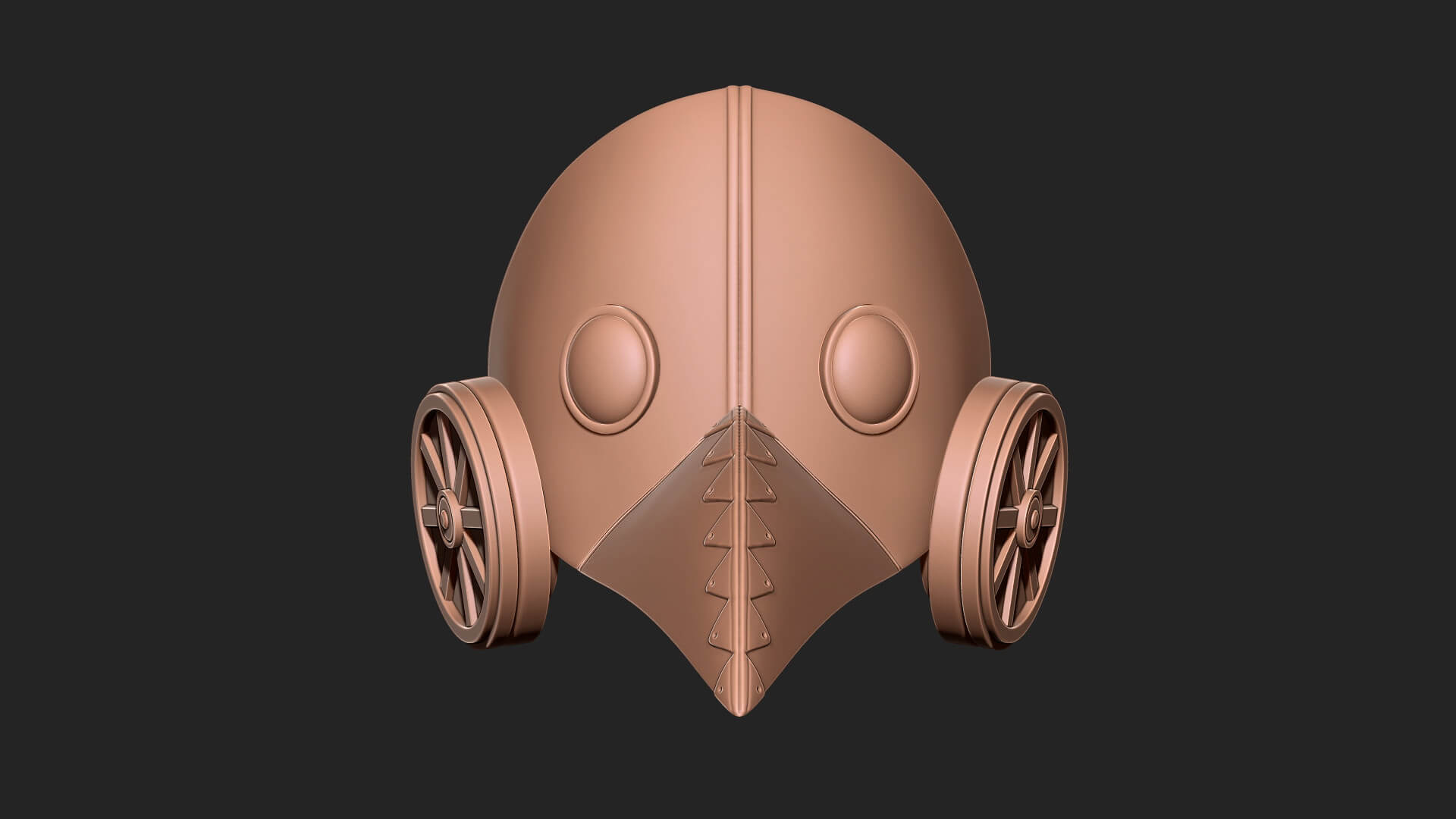 Galgali Mask - ChainsawMan Cosplay 3D Model by blackstar90