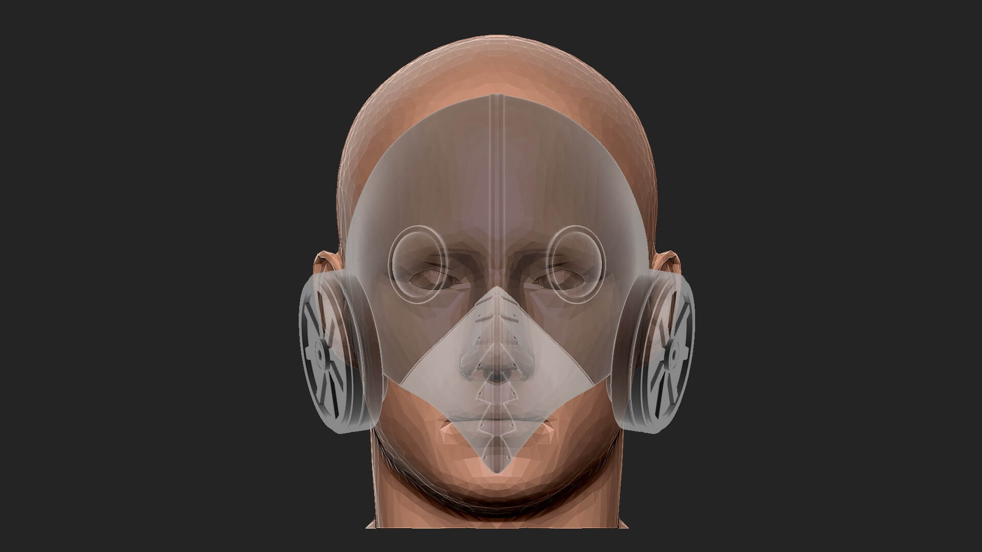 Galgali Mask - ChainsawMan Cosplay 3D Model by blackstar90