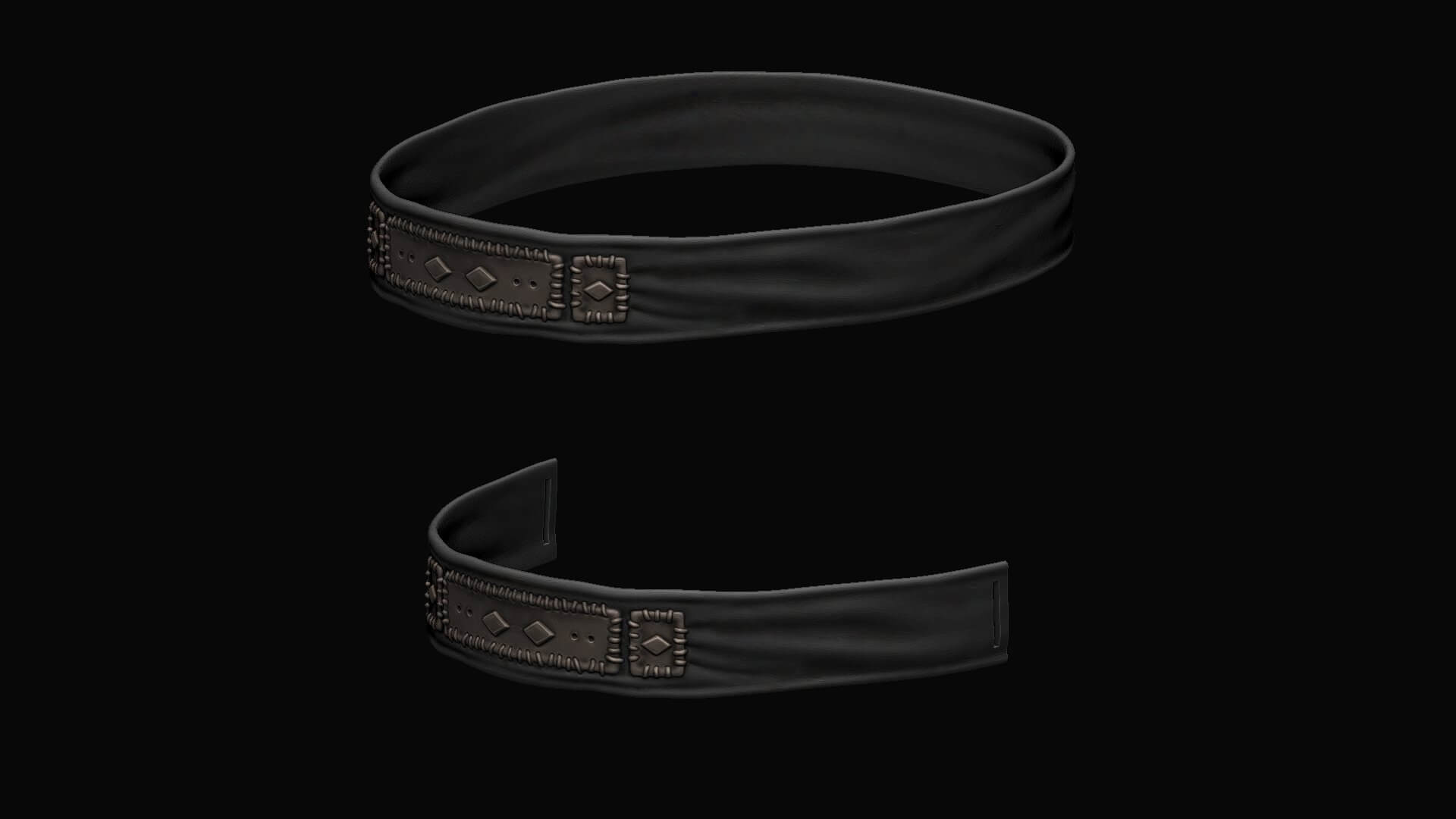 Ghost of Tsushima - Headband For The Ghost Mask 3D Model by blackstar90