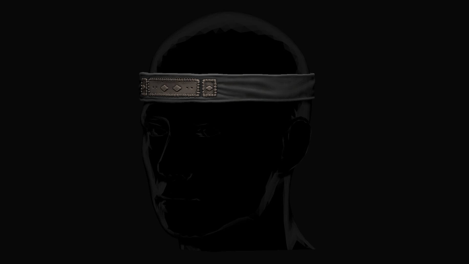 Ghost of Tsushima - Headband For The Ghost Mask 3D Model by blackstar90