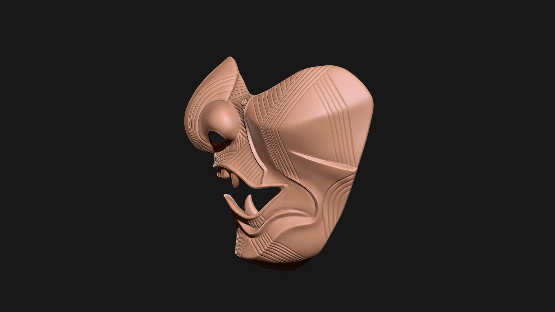 Ghost Of Tsushima - The Sakai Mask 3D Model by blackstar90