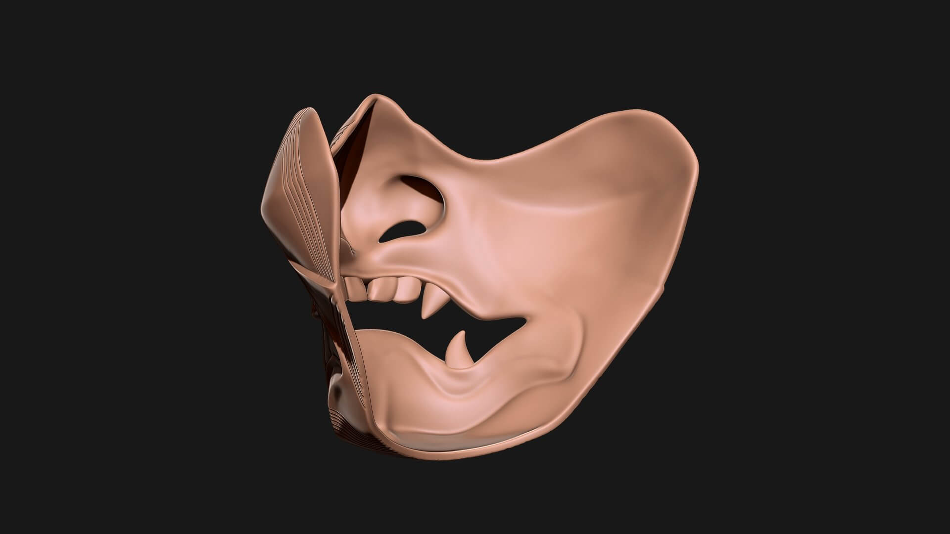 Ghost Of Tsushima - The Sakai Mask 3D Model by blackstar90