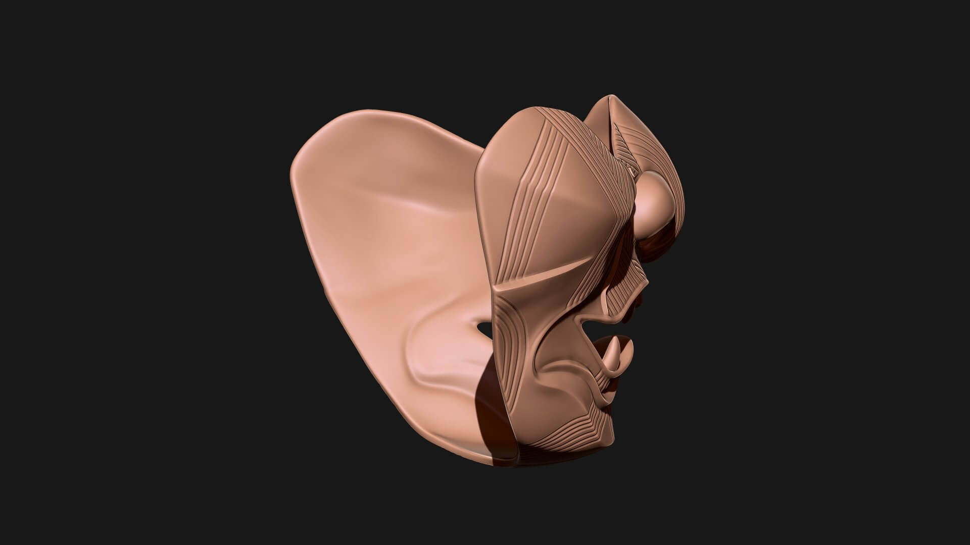 Ghost Of Tsushima - The Sakai Mask 3D Model by blackstar90