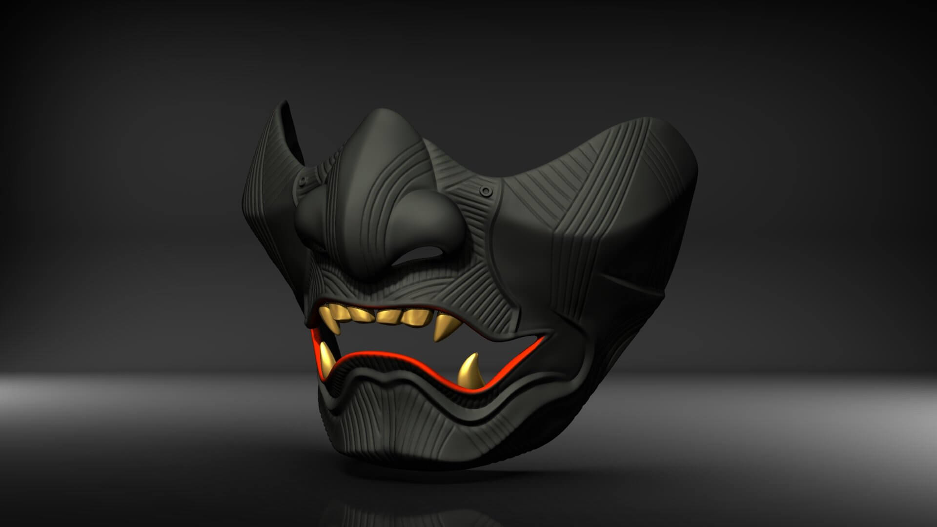 Ghost Of Tsushima - The Sakai Mask 3D Model by blackstar90