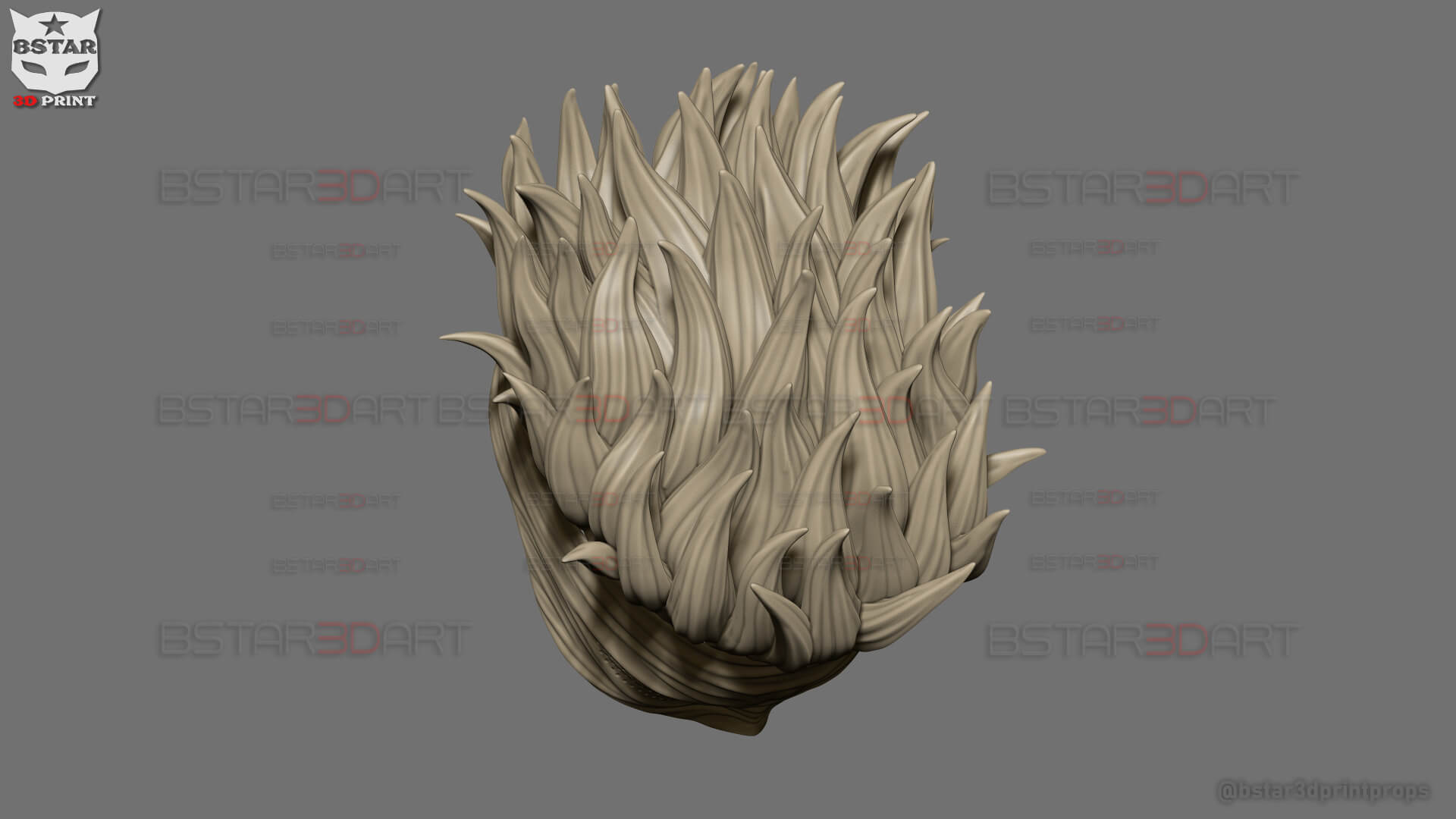 Gojo Saturo Eye Mask With Hair - Jujutsu Kaisen Cosplay 3D Model by ...