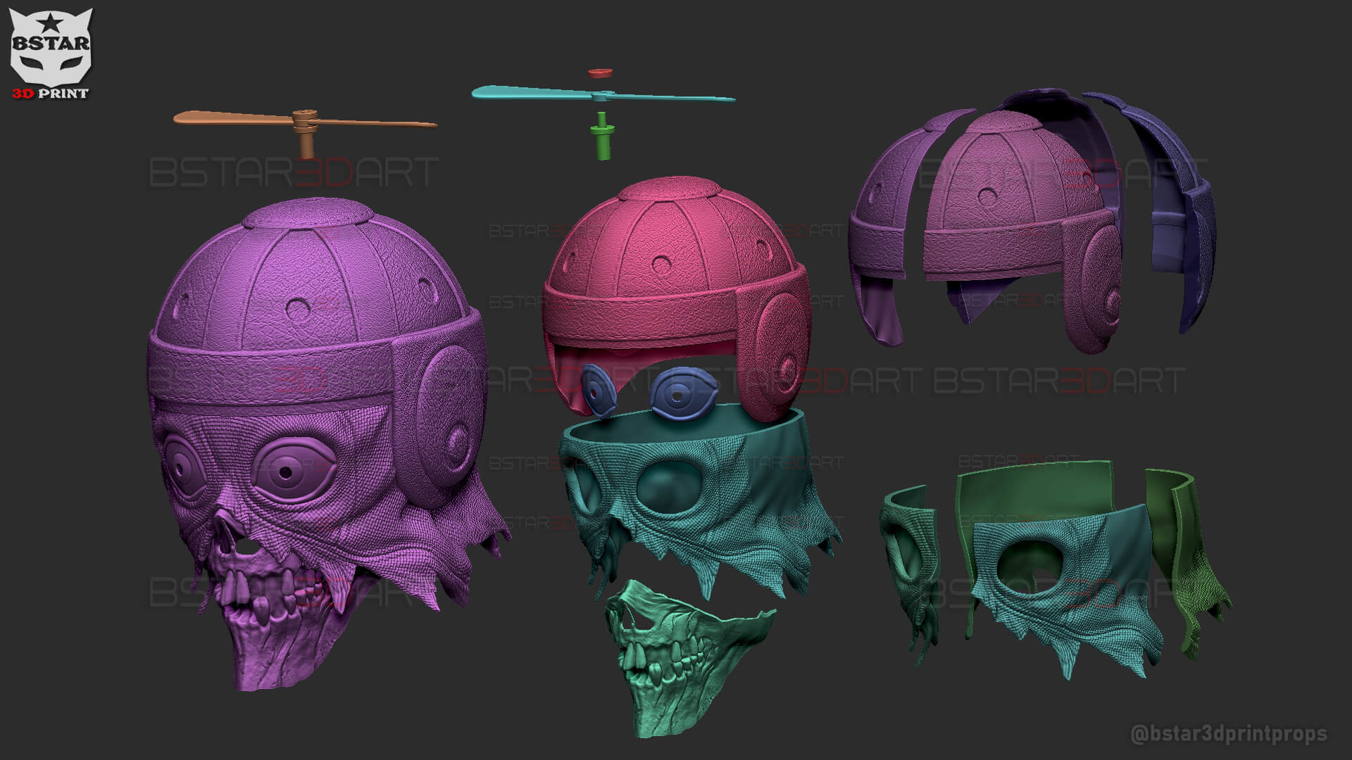 Headppol Mask - Deadpool N Wolverine - Marvel Comic Cosplay 3D Model by ...