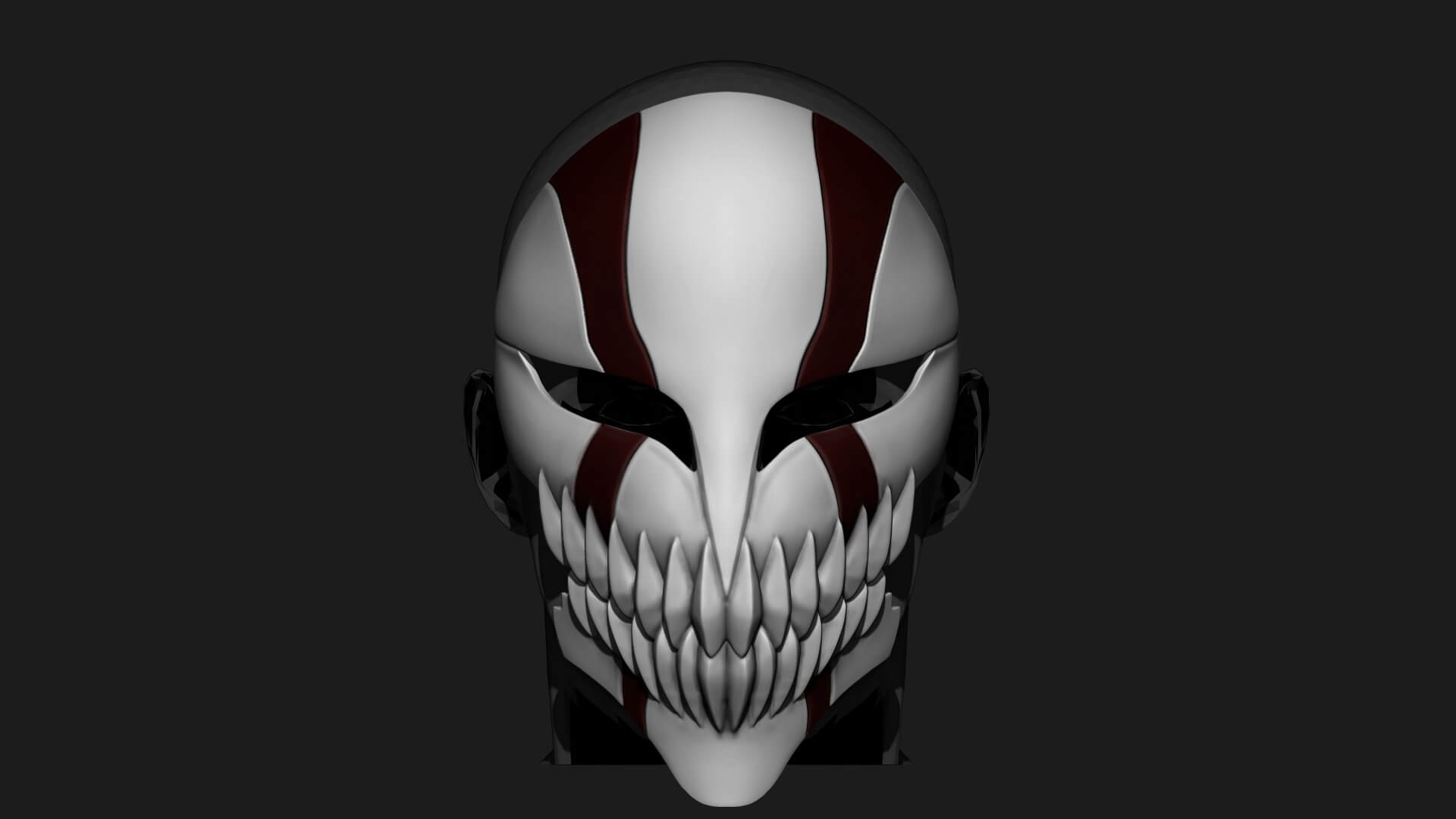 Kurosaki Ichigo - Bleach Hollow Mask 3D Model by blackstar90