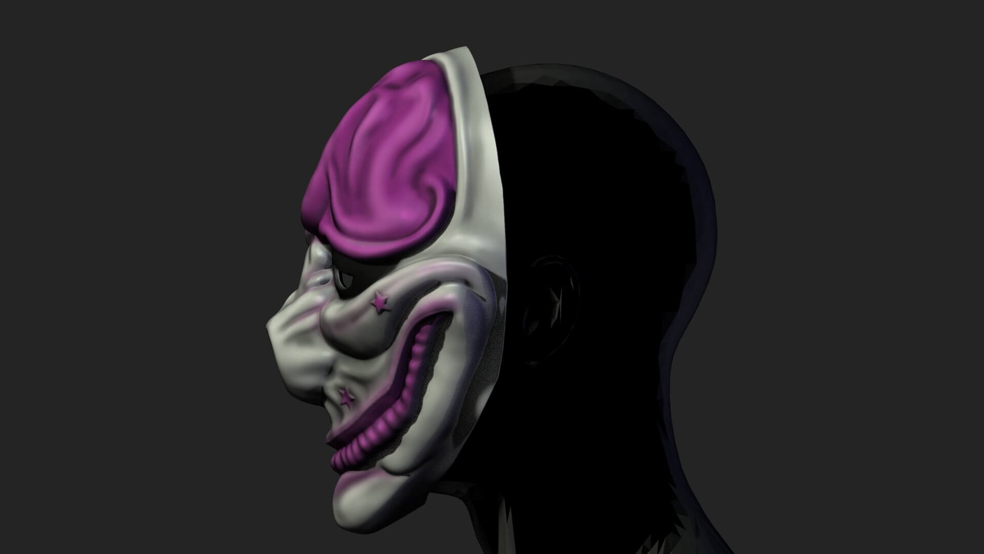 Hoxton Payday 2 Mask - 3D Model by blackstar90