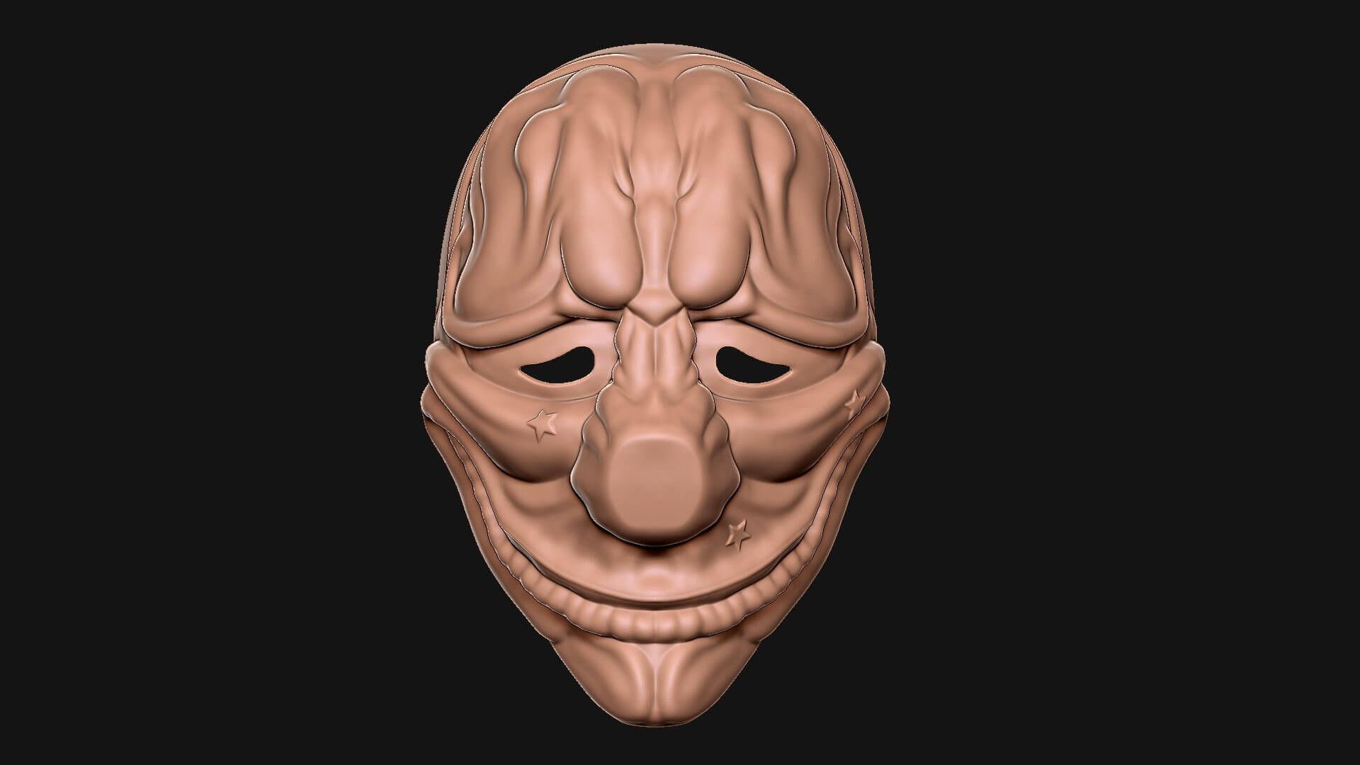 Hoxton Payday 2 Mask - 3D Model by blackstar90