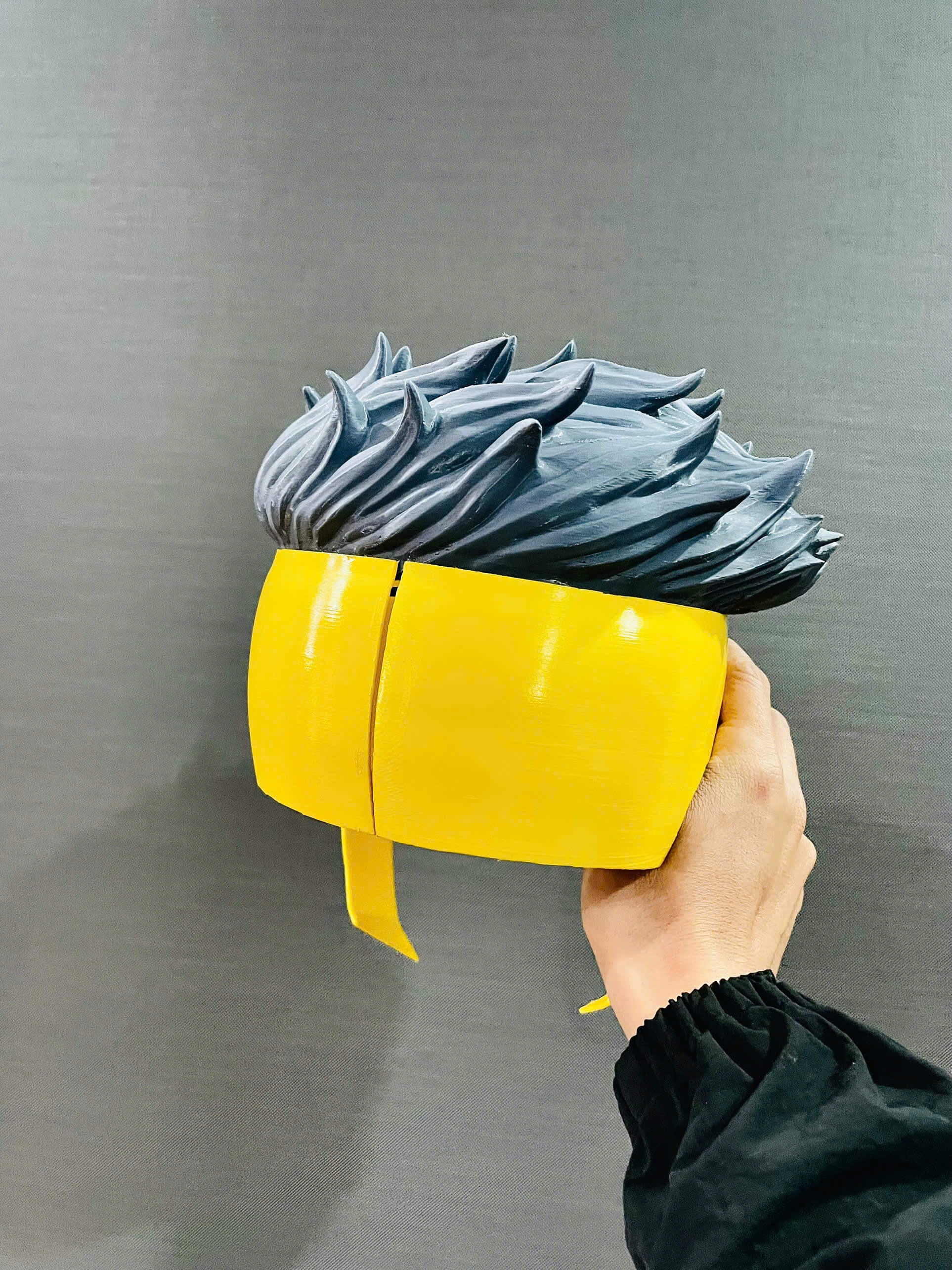 Invincible Mask with Hair - Halloween Comics Cosplay 3D Model by ...