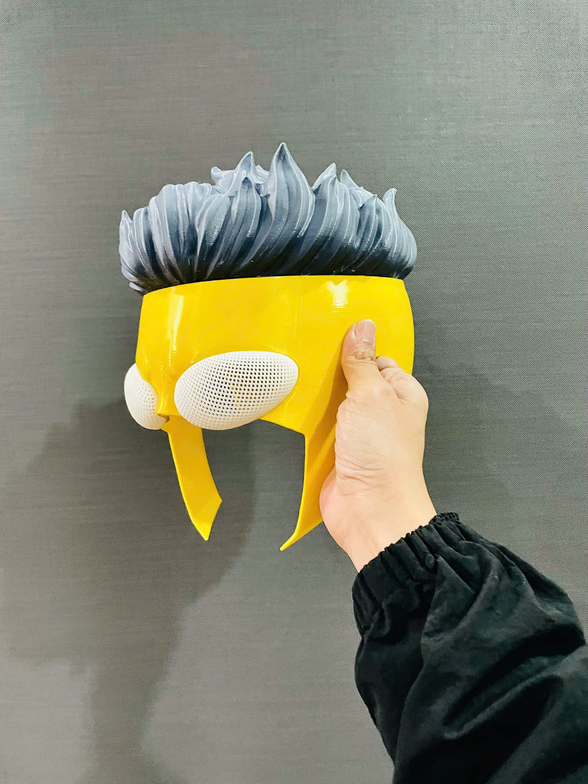 Invincible Mask with Hair - Halloween Comics Cosplay 3D Model by ...