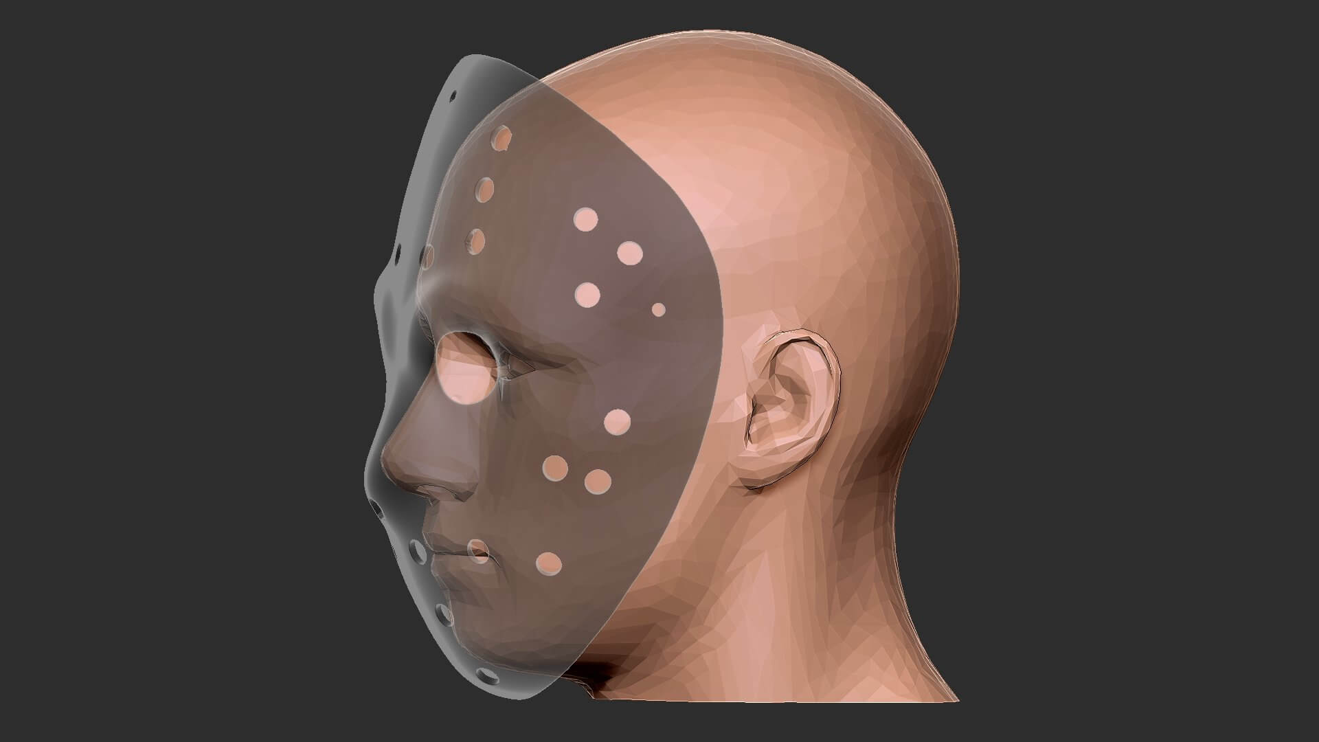 Friday the 13th - Jason Voorhees Original Mask 3D Model by blackstar90