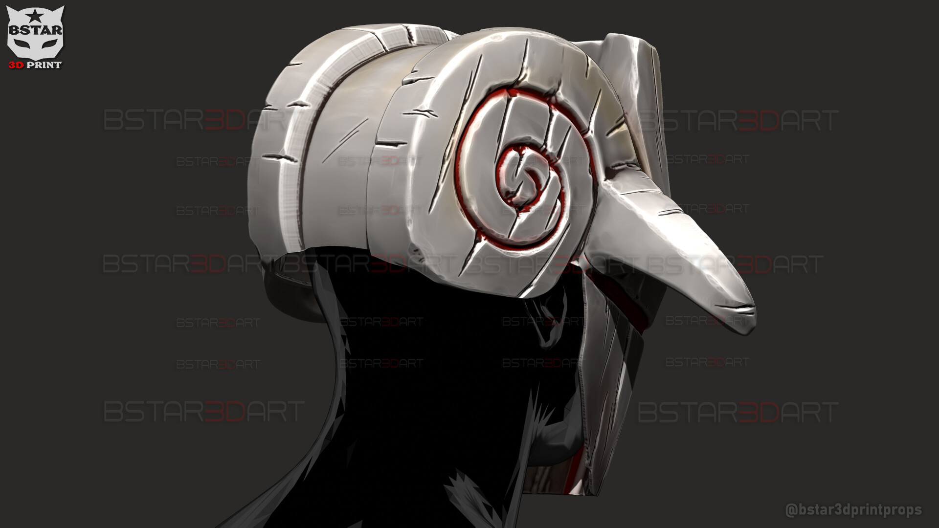 Juggernaut Dota Mask - Halloween Cosplay 3D Print Model by blackstar90