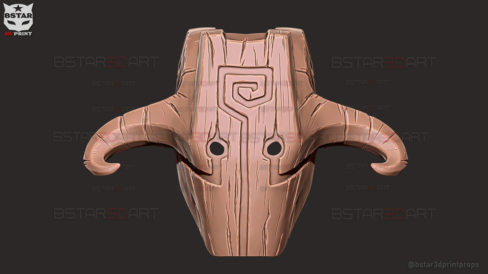 Juggernaut Dota Mask - Halloween Cosplay 3D Print Model by blackstar90