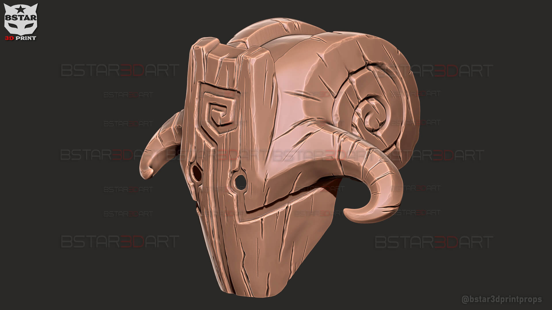 Juggernaut Dota Mask - Halloween Cosplay 3D Print Model by blackstar90