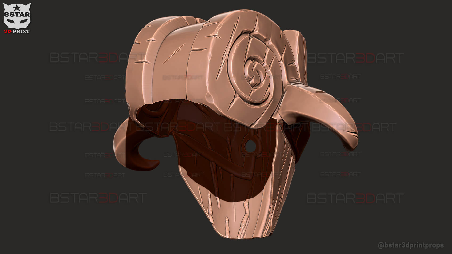 Juggernaut Dota Mask - Halloween Cosplay 3D Print Model by blackstar90