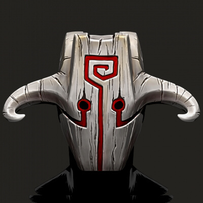 Juggernaut Dota Mask - Halloween Cosplay 3D Model by blackstar90