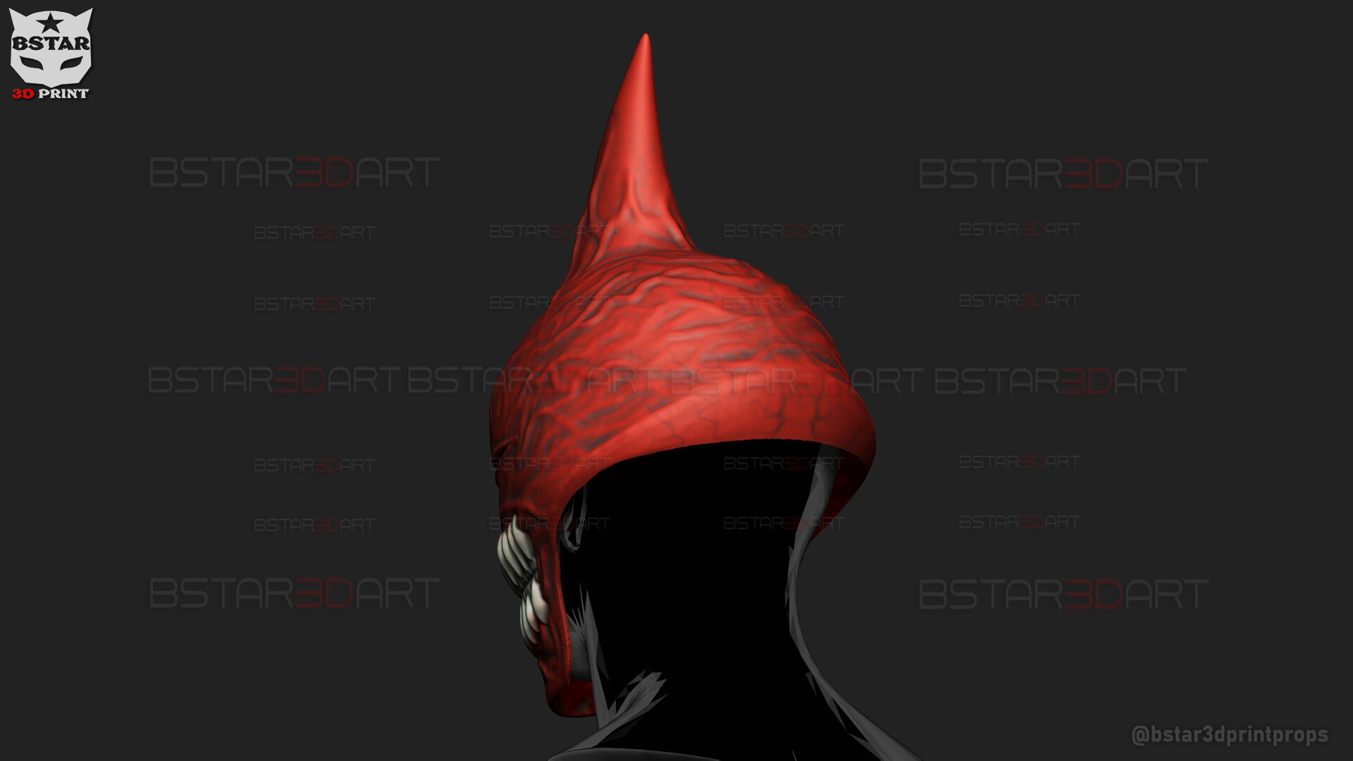 Kaiju No 10 Mask - Kaiju No 8 Anime Cosplay 3D Model by blackstar90