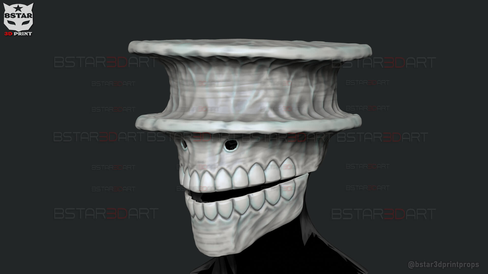 Kaiju No 9 Mask - Kaiju No 8 Anime Cosplay 3D Model by blackstar90