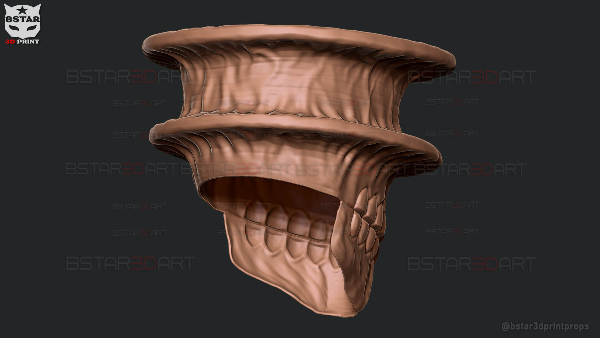 Kaiju No 9 Mask - Kaiju No 8 Anime Cosplay 3D Model by blackstar90