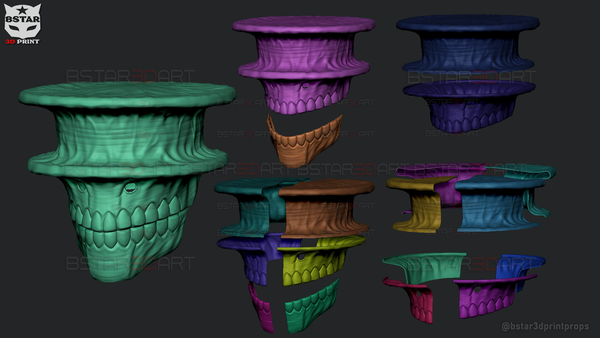 Kaiju No 9 Mask - Kaiju No 8 Anime Cosplay 3D Model by blackstar90