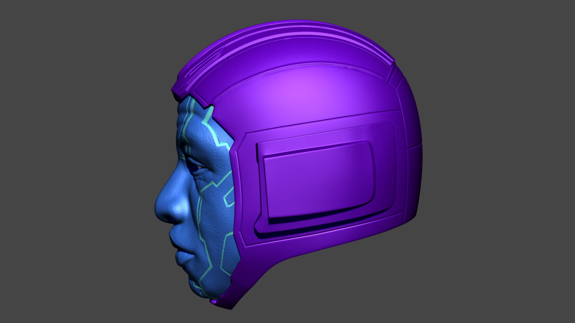 Kang The Conqueror Helmet - Marvel Comics 2023 3D Model by blackstar90
