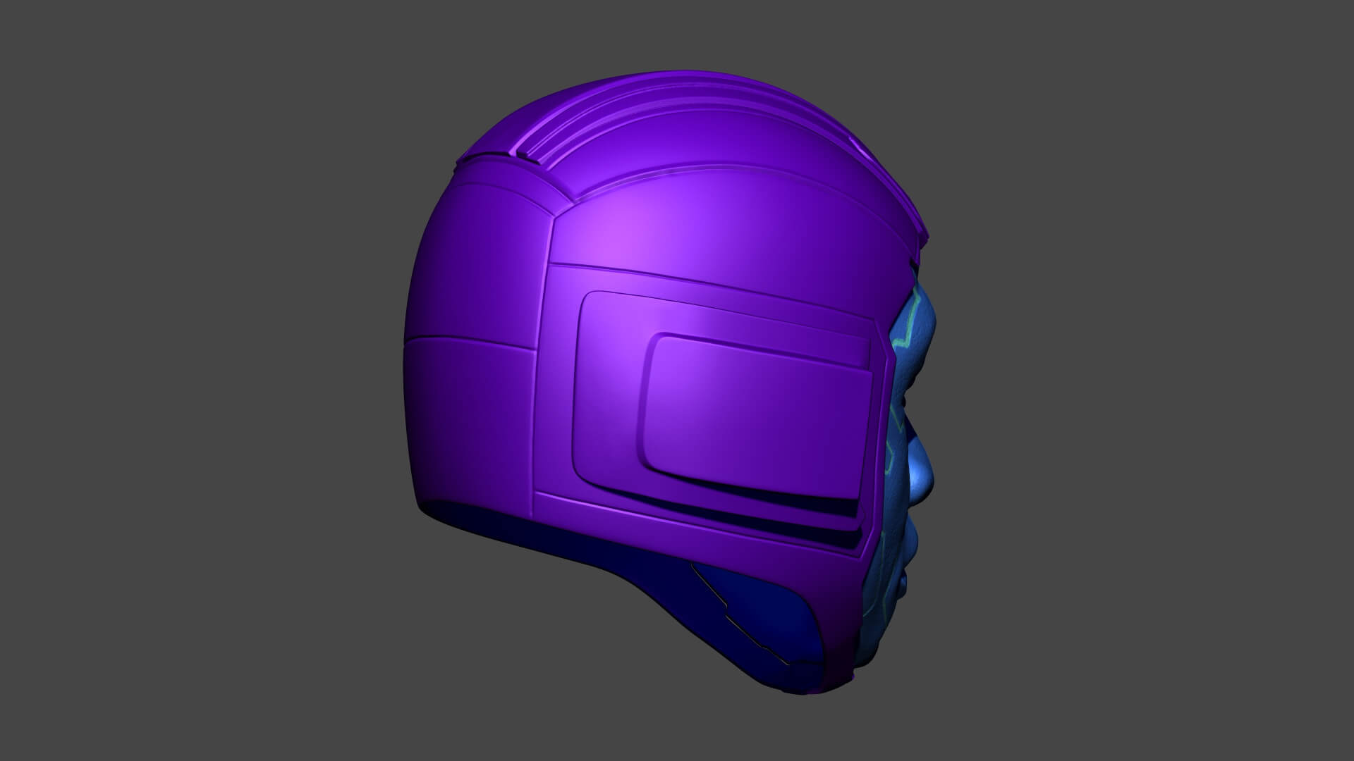 Kang The Conqueror Helmet - Marvel Comics 2023 3D Model by blackstar90