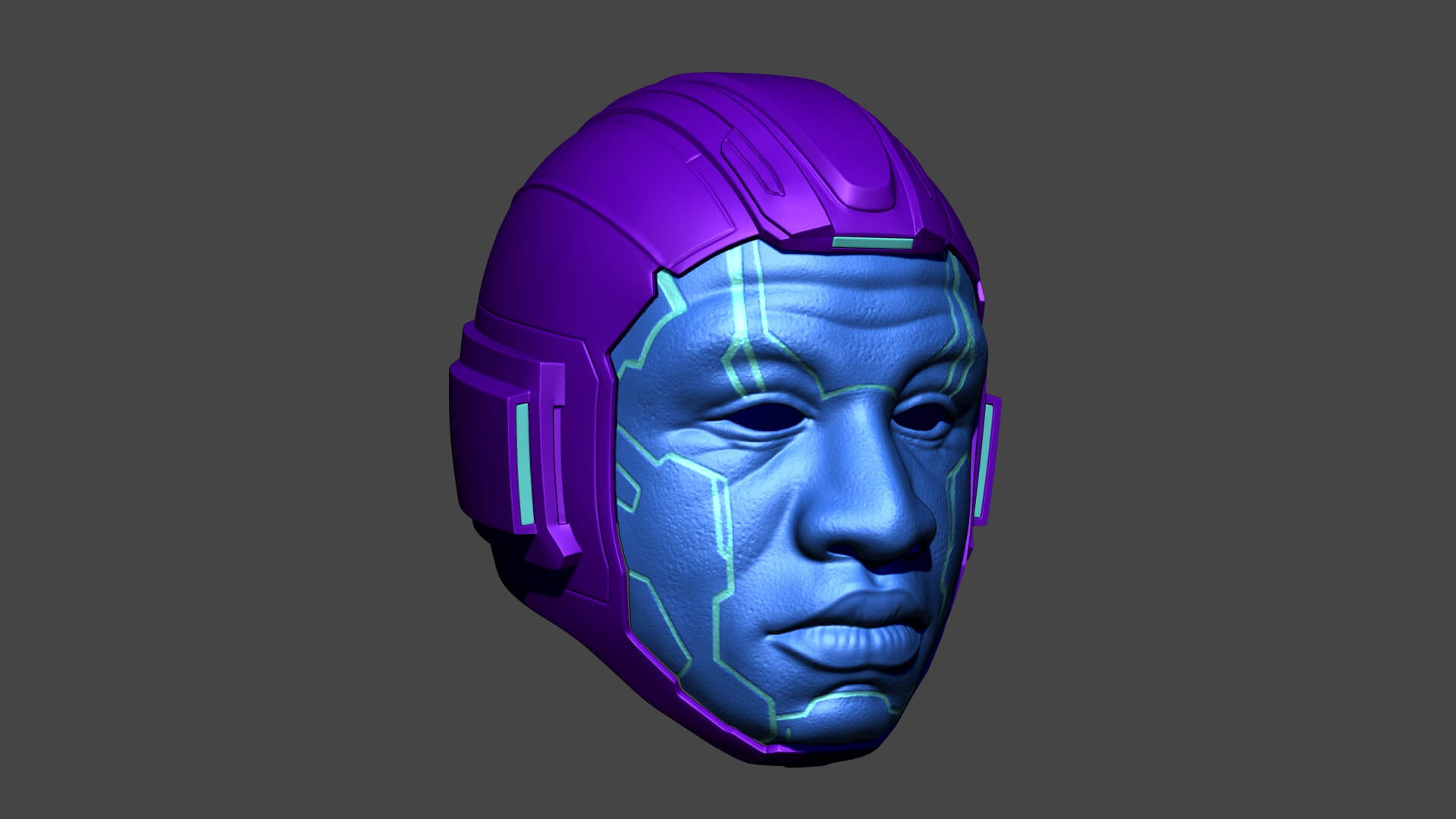Kang The Conqueror Helmet - Marvel Comics 2023 3D Model by blackstar90