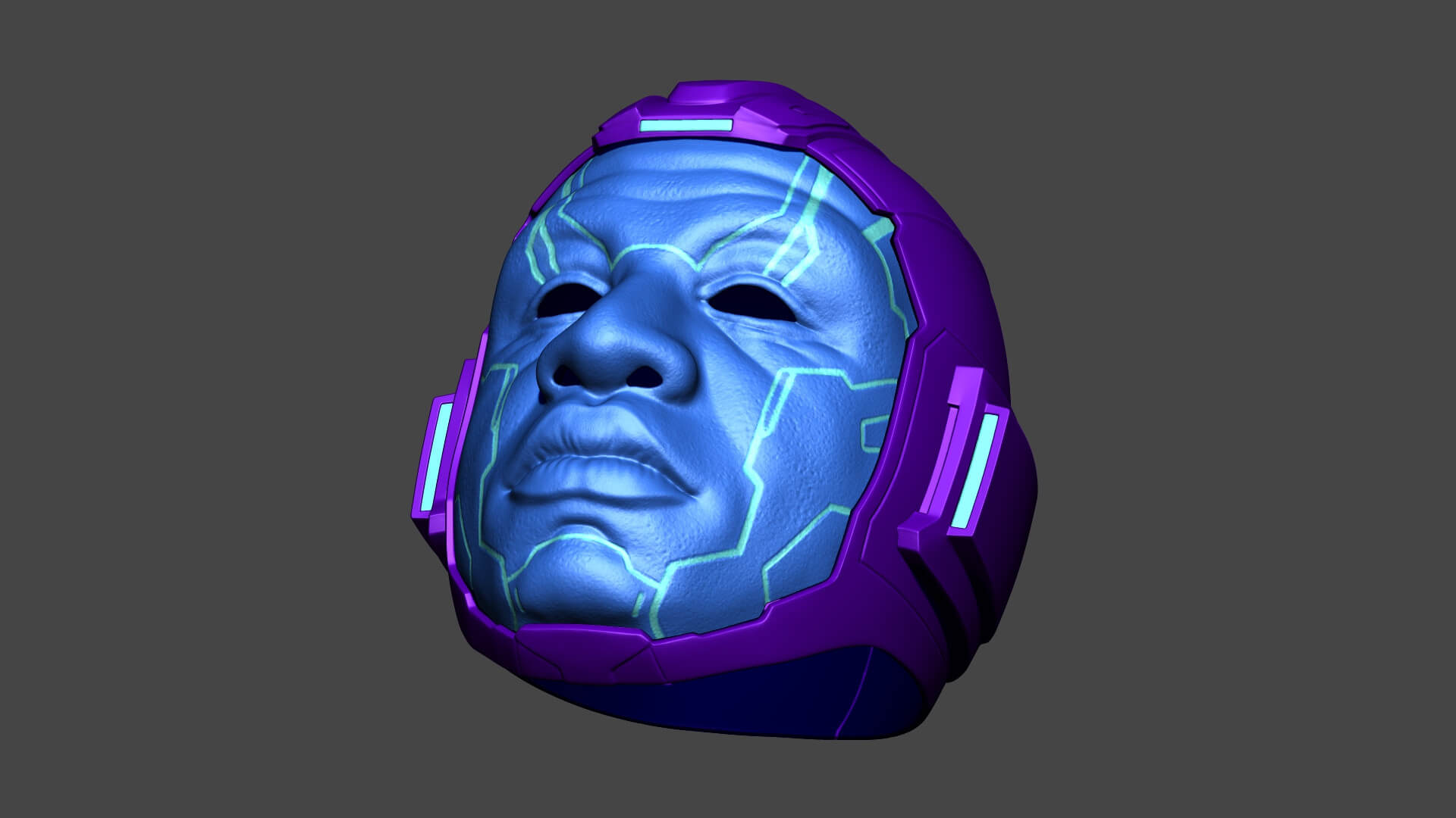 Kang The Conqueror Helmet - Marvel Comics 2023 3D Model by blackstar90