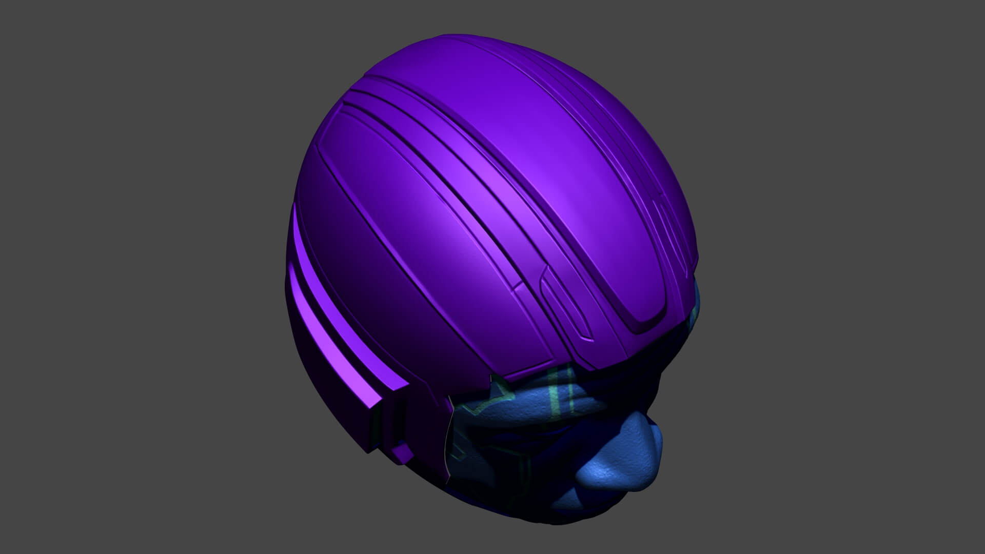 Kang The Conqueror Helmet - Marvel Comics 2023 3D Model by blackstar90